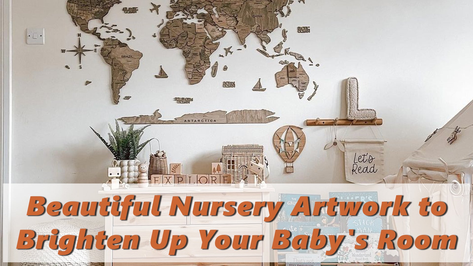 Beautiful Nursery Artwork to Brighten Up Your Baby's Room – Wooden ...