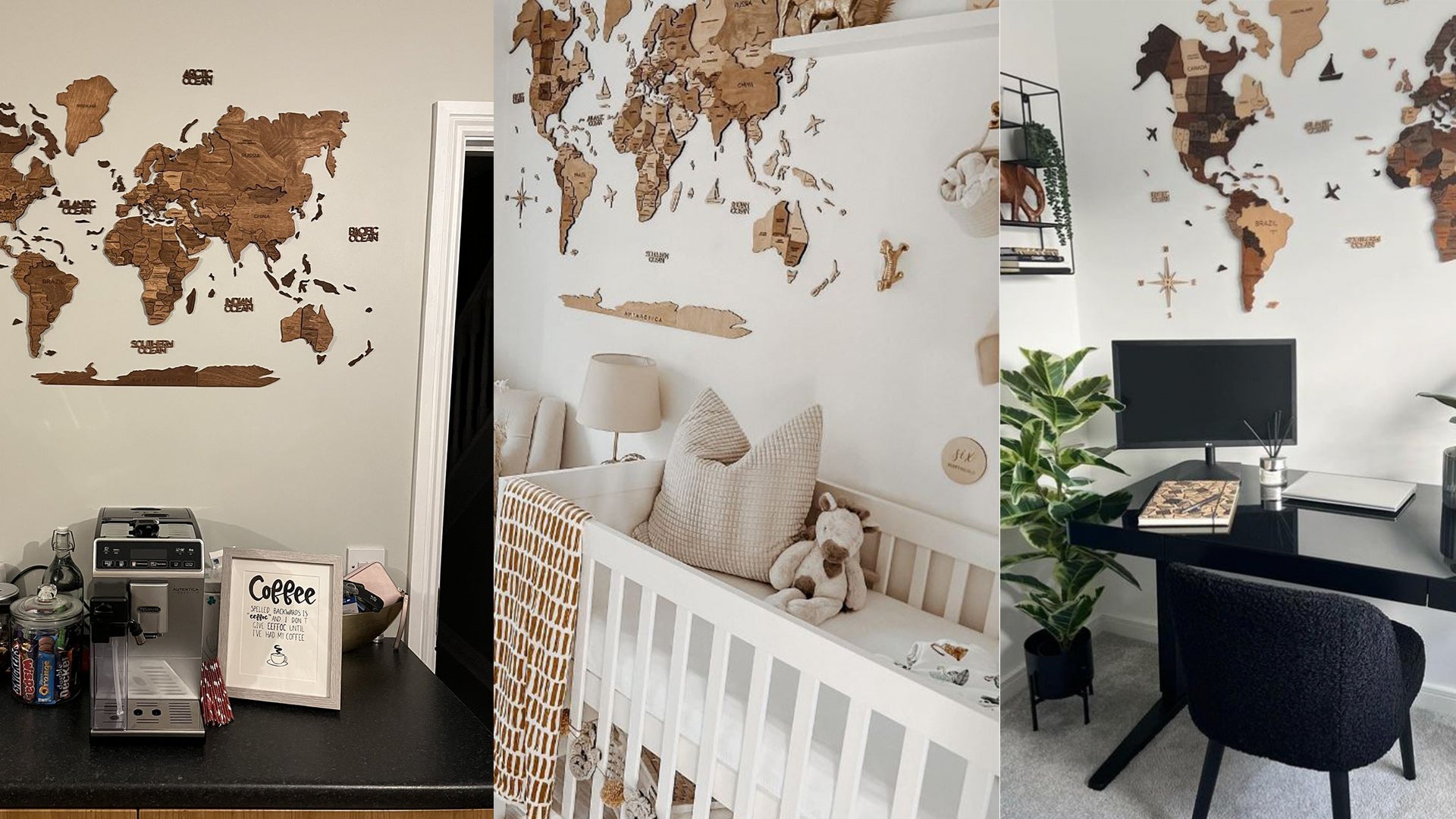 January decor inspo | Wooden World Map